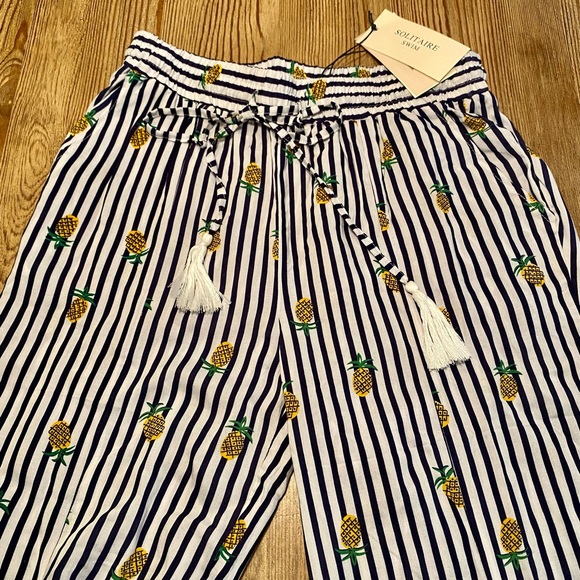 Solitaire | Swim | Nwt Solitaire Swim Coverup Pants Pineapple And ...